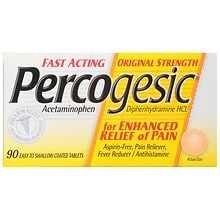 Percogesic Pain Reliever/Fever Reducer Tablets | Walgreens