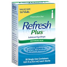 Plus Lubricant Eye Drops | Walgreens