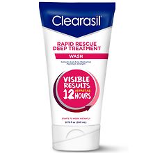 Clearasil Rapid Rescue Deep Treatment Wash | Walgreens