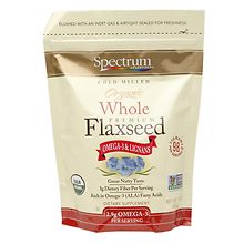 Spectrum Essentials Organic Whole Premium Flaxseed | Walgreens
