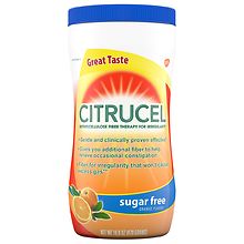 Citrucel Sugar Free Methylcellulose Fiber Therapy Powder For Regularity ...
