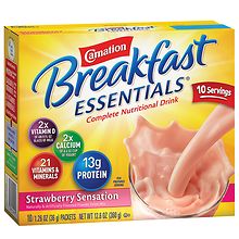 Complete Nutritional Drink, Packets Strawberry Sensation | Walgreens