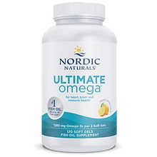 Nordic Naturals Ultimate Omega Soft Gels Lemon | Walgreens