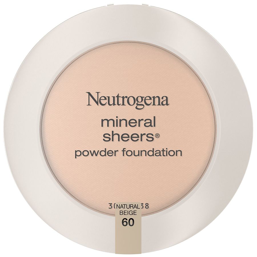 Neutrogena Mineral Sheers Powder Foundation, Natural Beige 60 | Walgreens