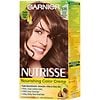Garnier Nutrisse Nourishing Hair Color Creme, 535 Medium Gold Mahogany ...