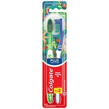 Plus Toothbrush, Dual Cleaning Tip, Twin Pack Soft | Walgreens