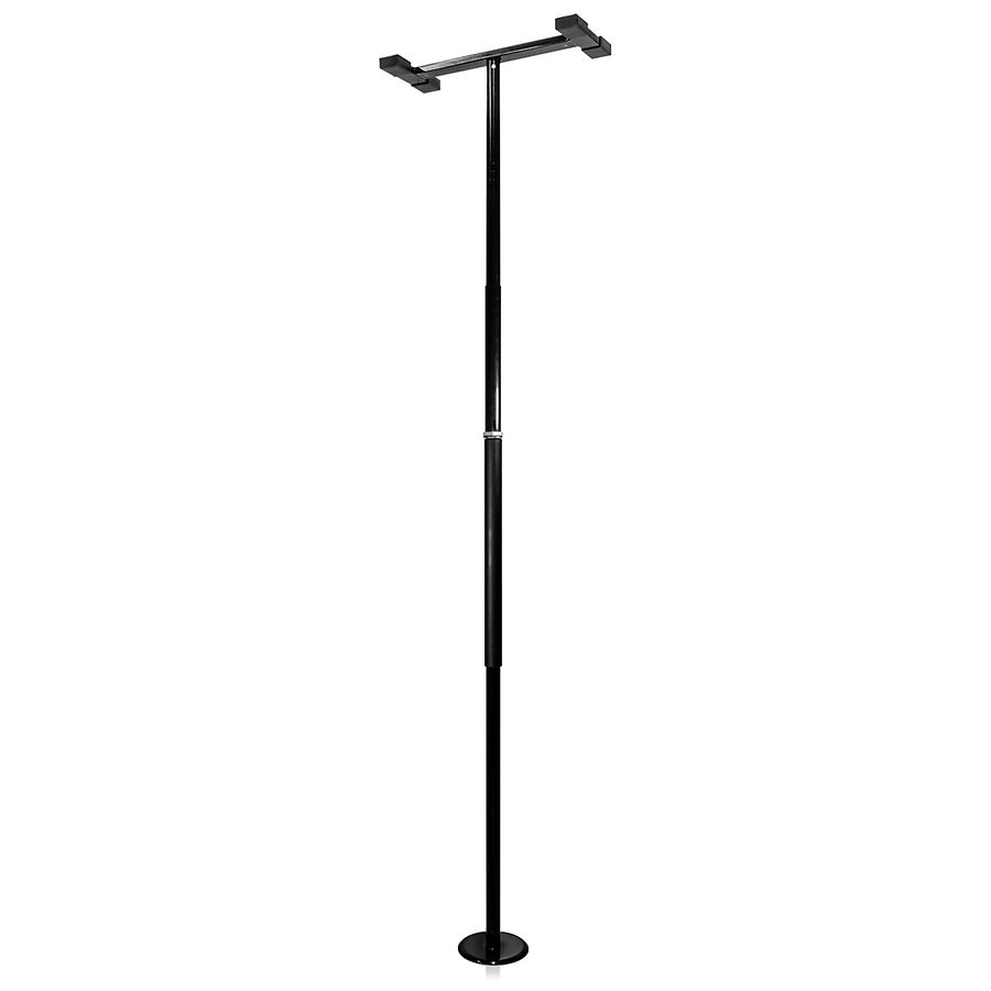 Stander Wonder Pole Slim, Floor to Ceiling Grab Bar, Black | Walgreens