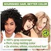 Garnier Nutrisse Nourishing Hair Color Creme, 415 Soft Mahogany Dark ...