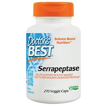 Doctor's Best Serrapeptase Veggie Caps | Walgreens