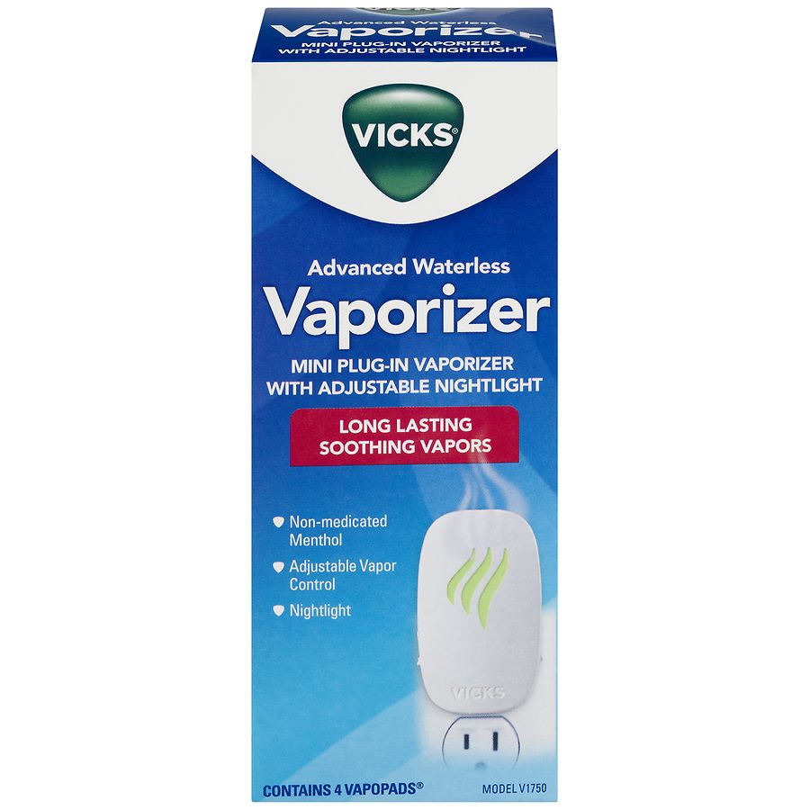 Vicks Plug-in Waterless Vaporizer with Nightlight | Walgreens