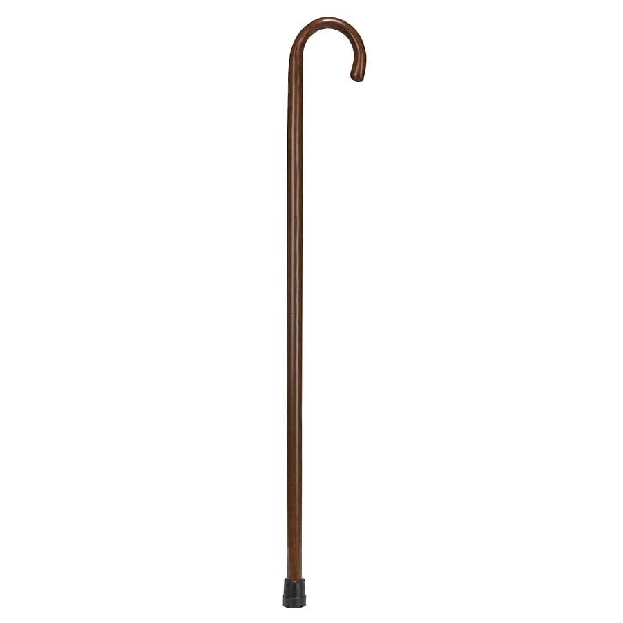 Mabis Men's Traditional Wood Cane Walnut | Walgreens