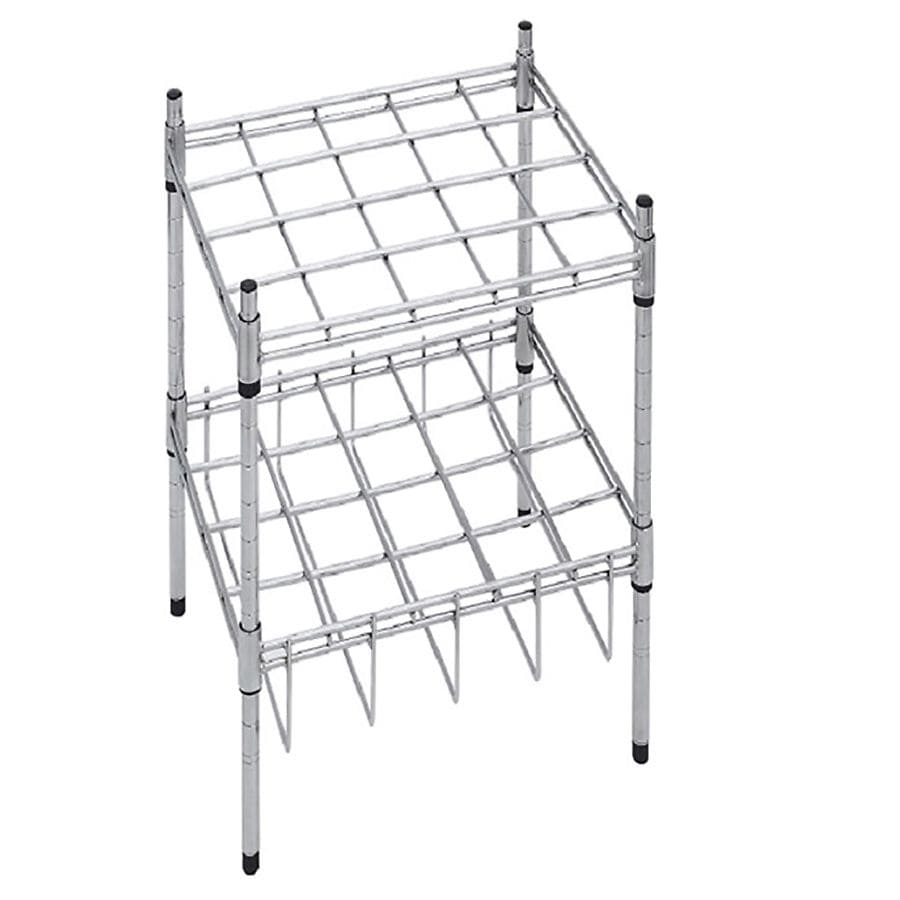 Drive Medical Oxygen Cylinder Rack 28 Slots Chrome | Walgreens
