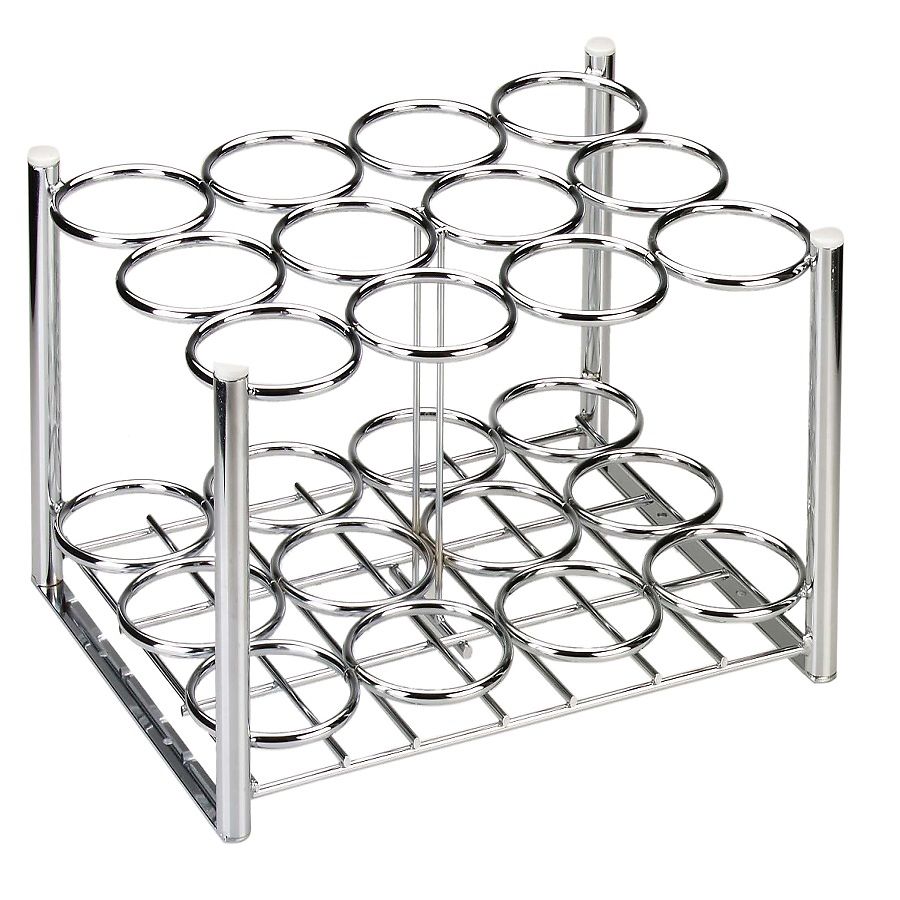 Drive Medical Steel D or E Oxygen Cylinder Rack 6 Slots Chrome | Walgreens