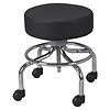 Drive Medical Wheeled Round Stool Black | Walgreens