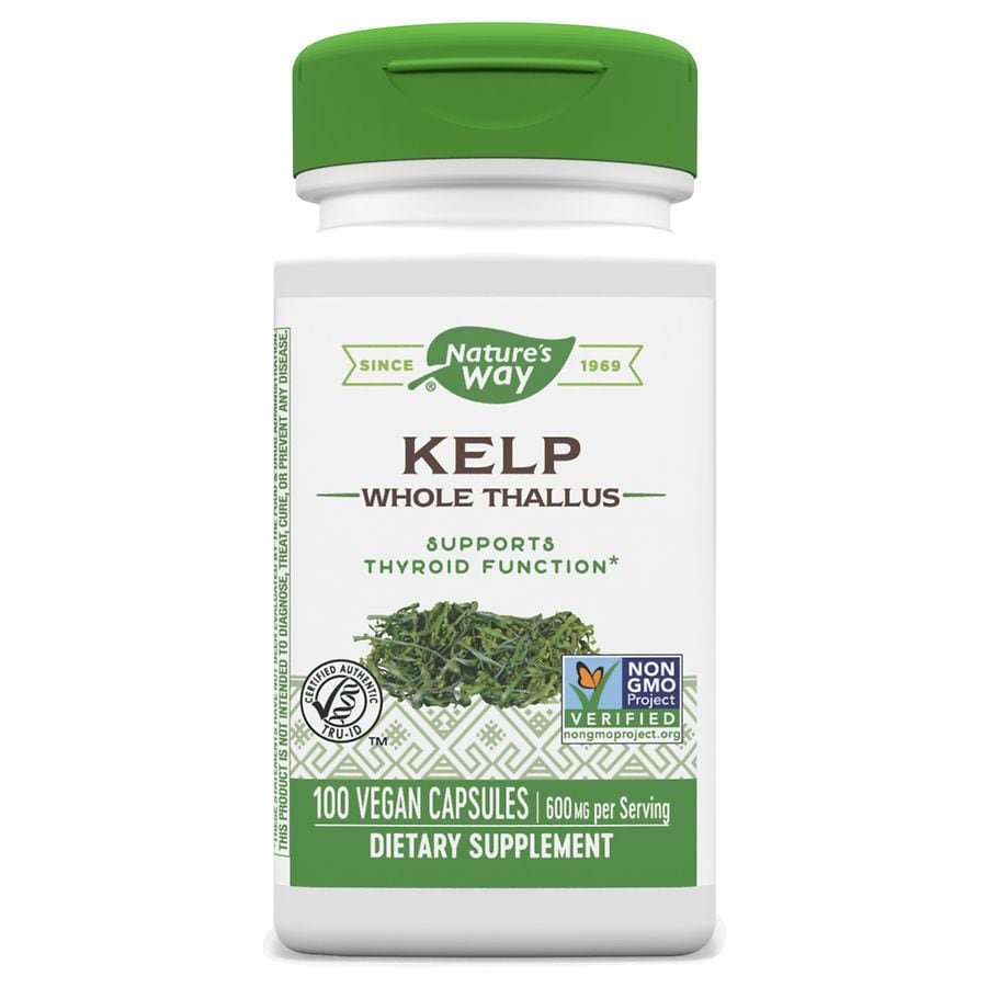 Nature's Way Kelp Vegan Capsules | Walgreens