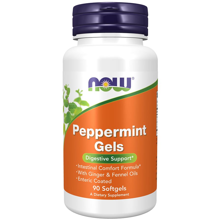 NOW Foods Peppermint Gels | Walgreens