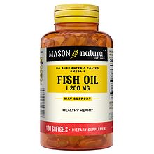 No Burp! Omega-3 Fish Oil, 1200mg, Softgels | Walgreens