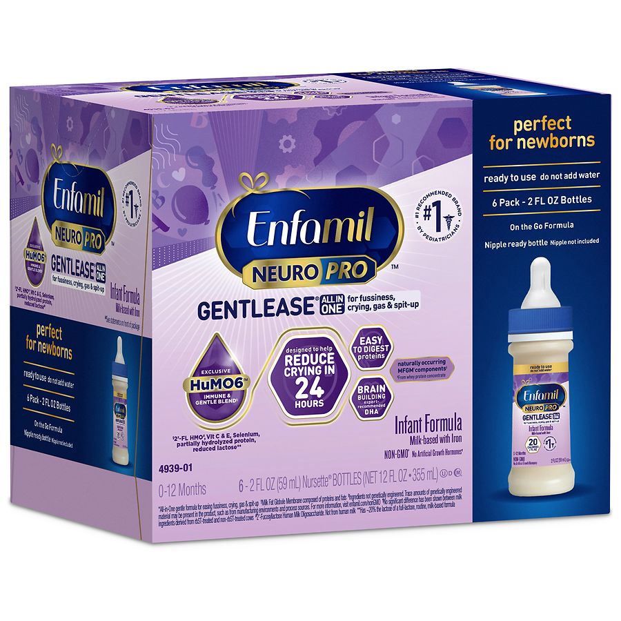Enfamil Gentlease Infant Formula, Ready to Use | Walgreens