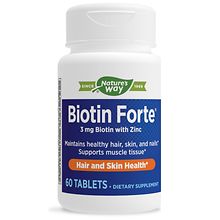 Nature's Way Biotin Forte Tablets | Walgreens