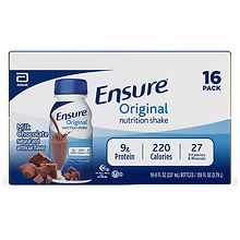Ensure Original Nutrition Shake Milk Chocolate | Walgreens