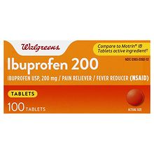 Walgreens Ibuprofen Pain Reliever/Fever Reducer, 200 mg Tablets | Walgreens