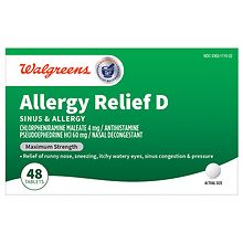 Walgreens Wal-Phed D Sinus & Allergy Tablets | Walgreens