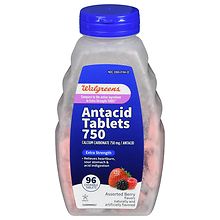 Walgreens Extra Strength Antacid Tablets 750 | Walgreens