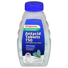 Walgreens Extra Strength Antacid Tablets 750 | Walgreens