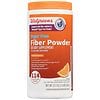 Walgreens Sugar Free Fiber Powder Smooth Texture Orange | Walgreens