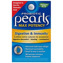 Probiotic Pearls High Potency Digestive Health Softgels | Walgreens