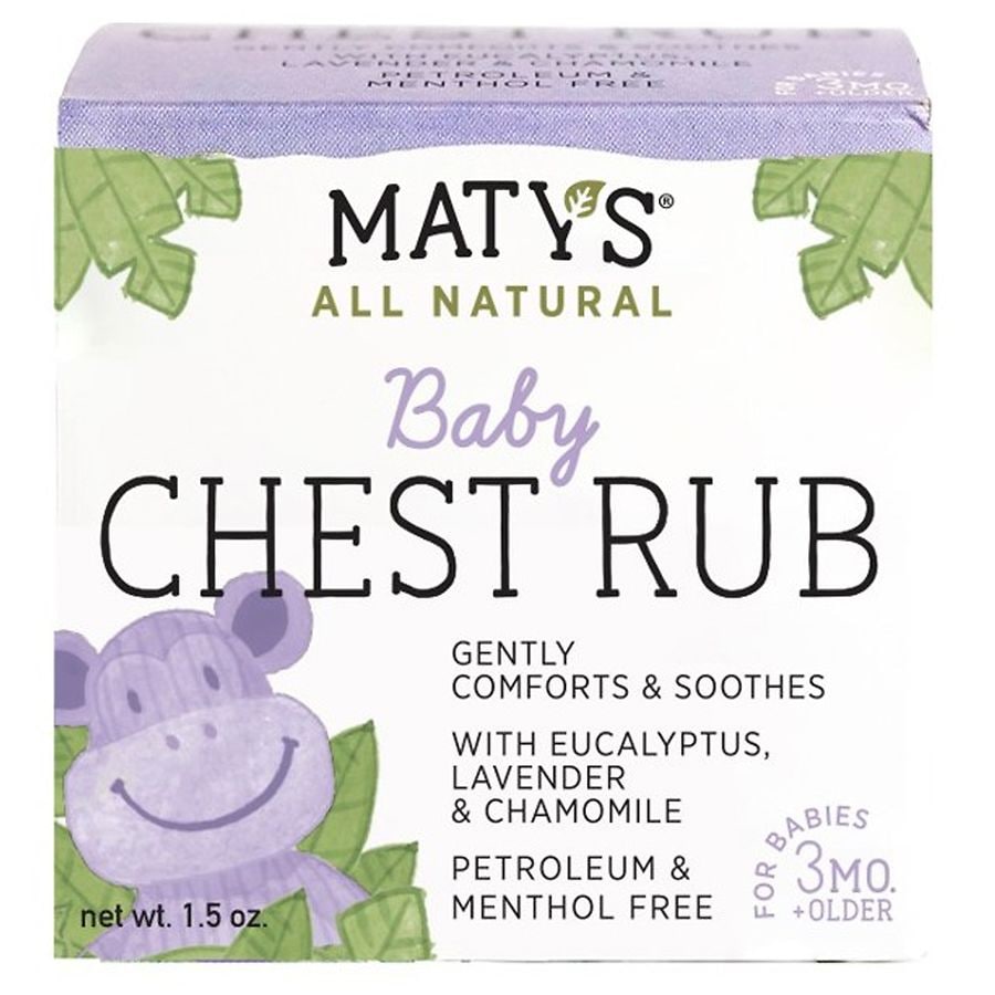 Maty's All Natural Baby Chest Rub | Walgreens