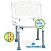 AquaSense Adjustable Bath and Shower Chair with Non-Slip Seat and ...