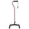 Hugo Adjustable Quad Cane for Right or Left Hand Use, Large Base Large ...