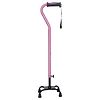 Hugo Adjustable Quad Cane for Right or Left Hand Use, Small Base Small ...