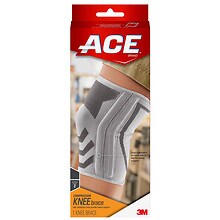 Ace Knitted Knee Brace with Side Stabilizers, Model 207355 | Walgreens