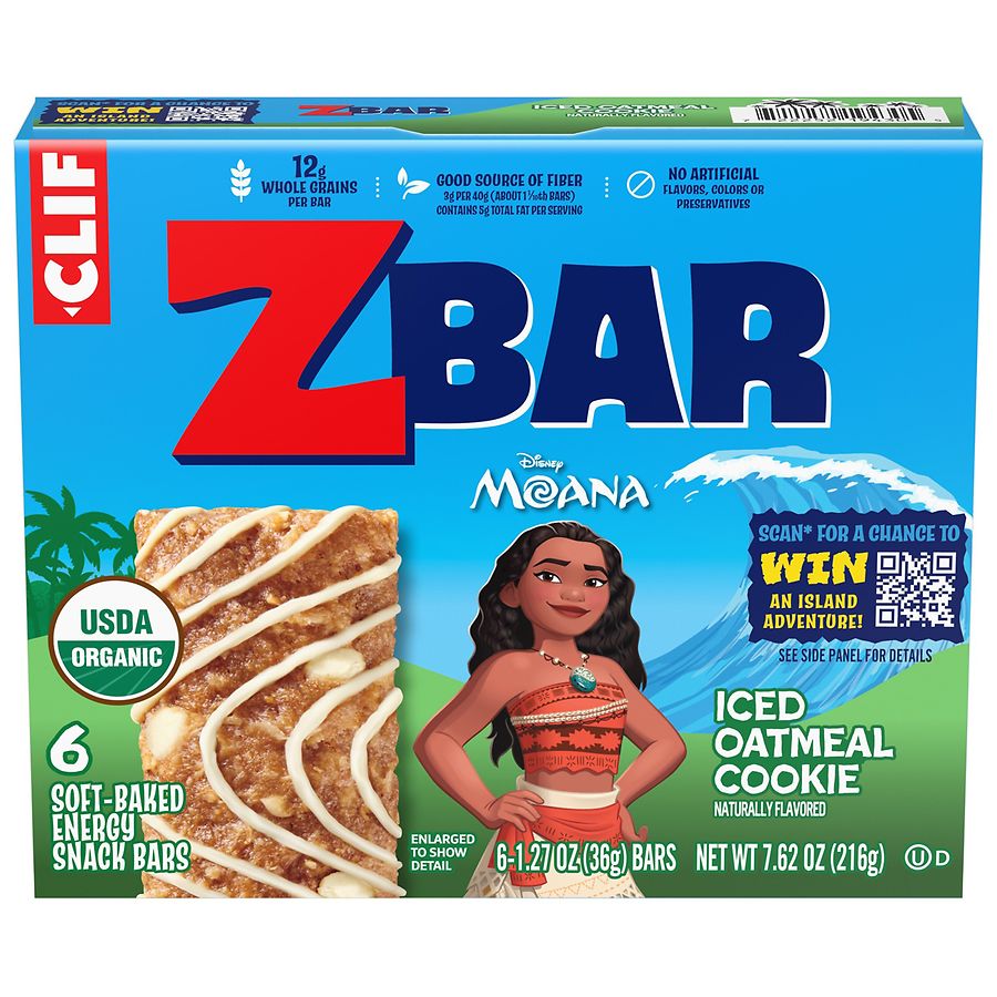 Zbar Organic Kids Snack Bars Iced Oatmeal Cookie | Walgreens