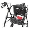 Drive Medical Rollator Rolling Walker with Wheels, Fold Up Removable ...