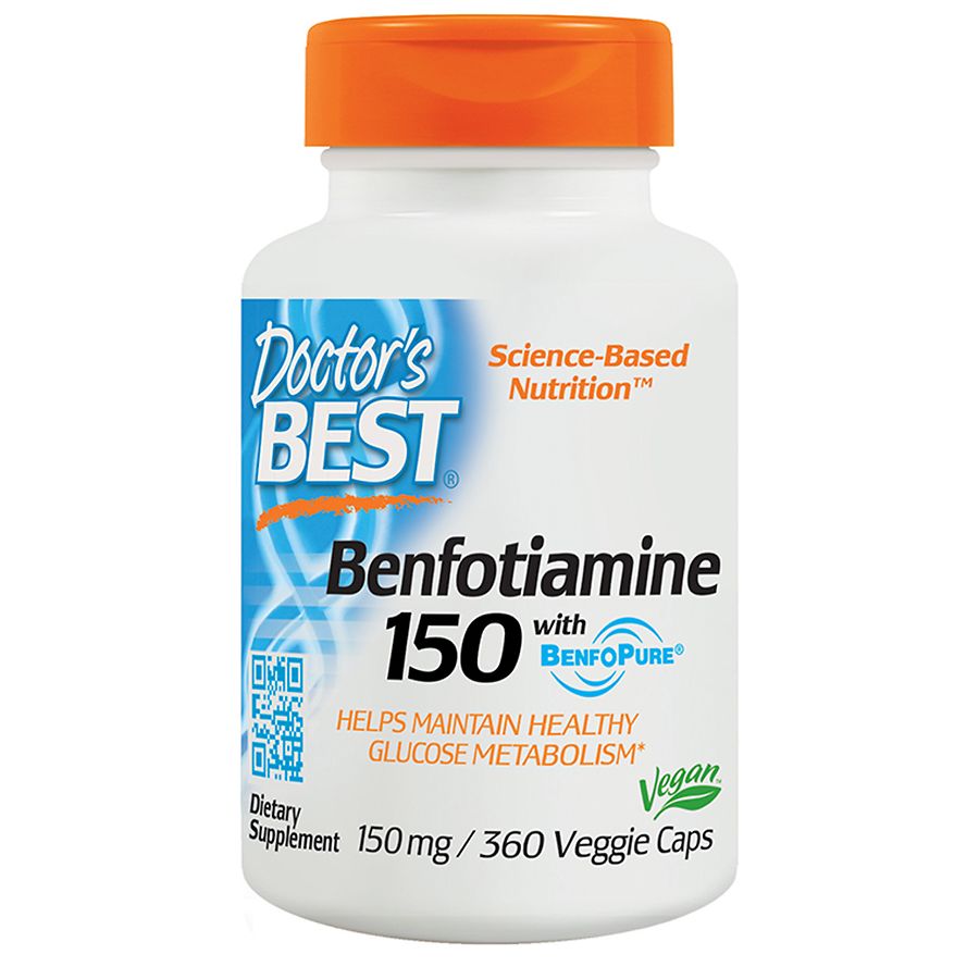Doctor's Best Benfotiamine 150 With BenfoPure | Walgreens