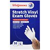 Walgreens Stretch Vinyl Exam Gloves L | Walgreens