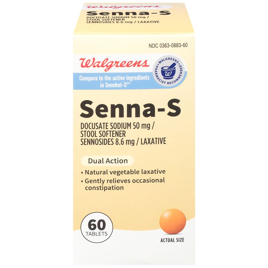 Walgreens Senna-S Tablets | Walgreens