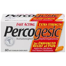 Percogesic Acetaminophen Coated Aspirin-Free Pain Reliever | Walgreens