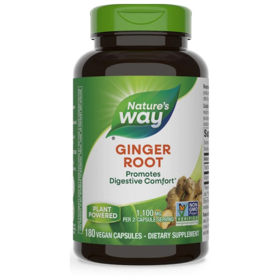 Nature's Way Ginger Root Capsules | Walgreens