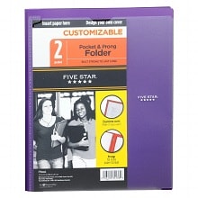 Mead Five Star Pocket and Prong Folder | Walgreens