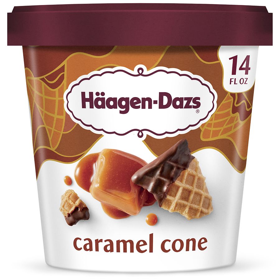 Haagen Dazs Ice Cream Caramel Cone | Walgreens