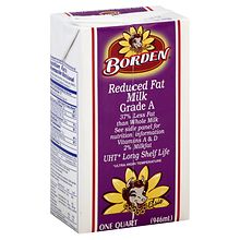 Borden Milk Reduced Fat 1 Quart Box | Walgreens