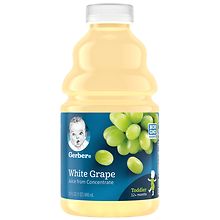 Gerber Fruit Juice White Grape | Walgreens