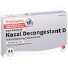 Walgreens Nasal Decongestant D Tablets | Walgreens