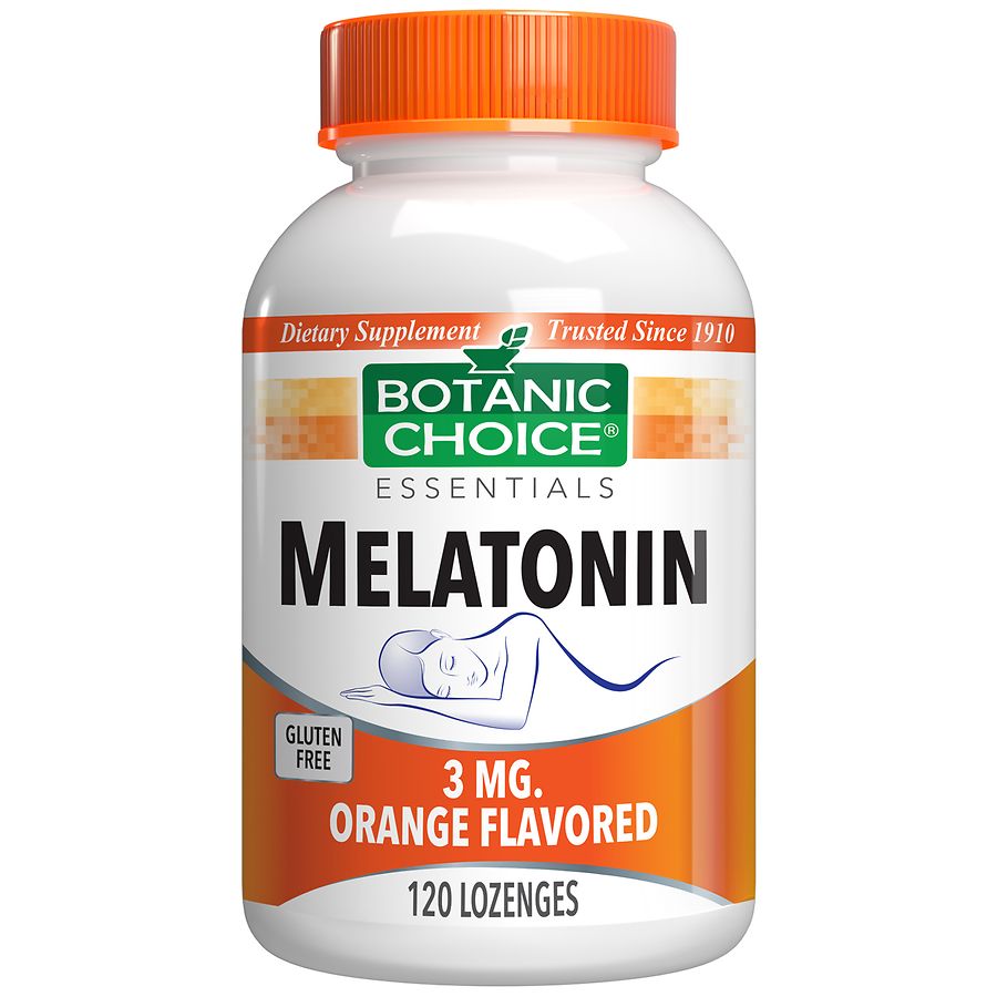 Botanic Choice Melatonin 3 mg Dietary Supplement Lozenges | Walgreens