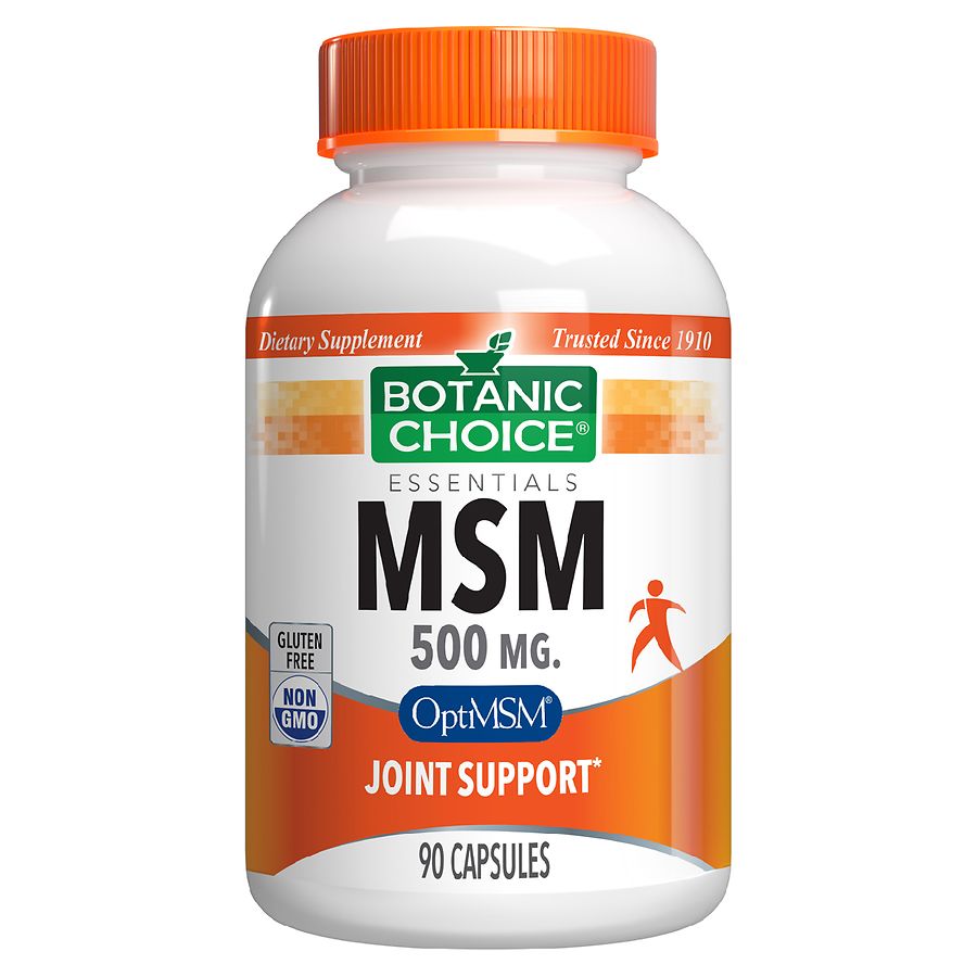 Botanic Choice MSM 500mg | Walgreens
