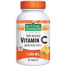 Botanic Choice Vitamin C with Rose Hips Dietary Supplement Tablets ...